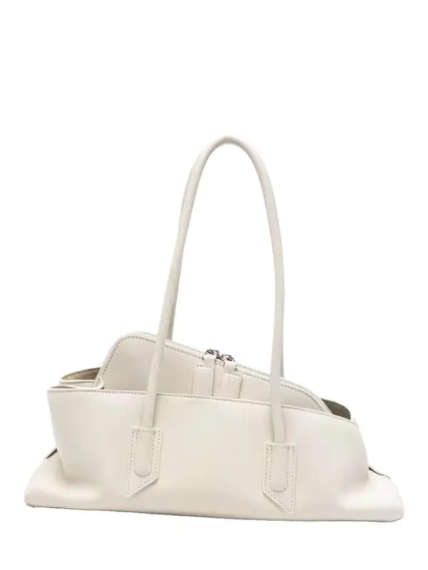 Attico Small La Passeggiata Shoulder Bag - Neutrals