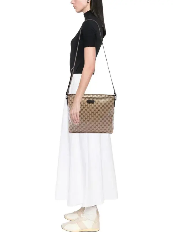 Gucci Gg Crystal Crossbody Bag - Neutrals