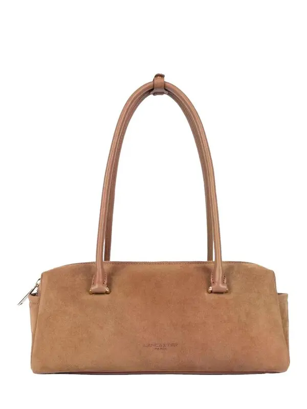 LANCASTER Suede East-west Bag - Brown