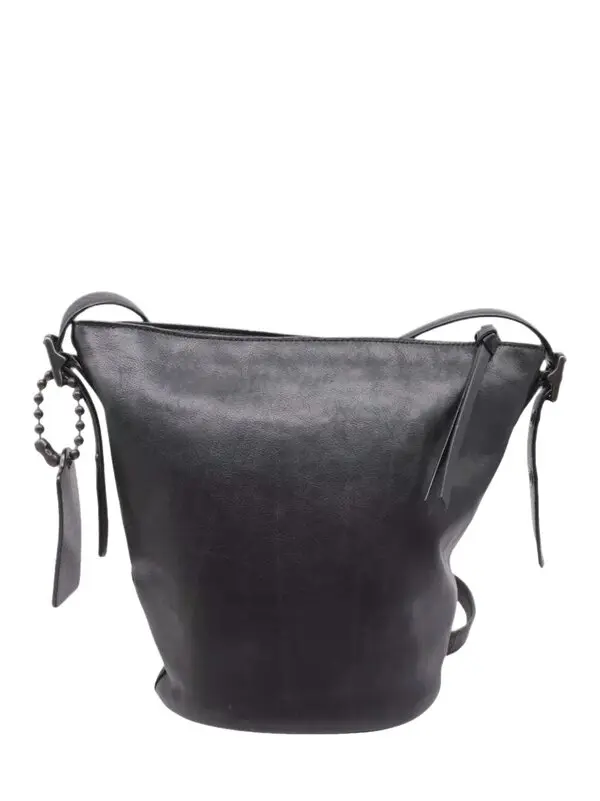 COACH VINTAGE Bleecker Sport Mini Leather Duffle Bag - Black
