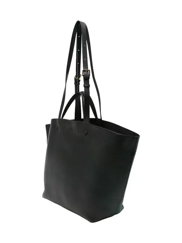 Patrizia Pepe Leather Shoulder Bag - Black
