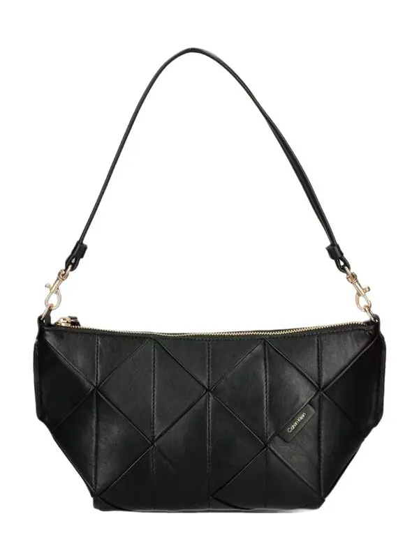 Calvin Klein Quilted Shoulder Bag - Black