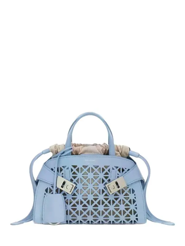 FERRAGAMO Mini Hug Bag - Blue