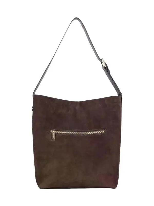 LANCASTER Suede Shoulder Bag - Brown