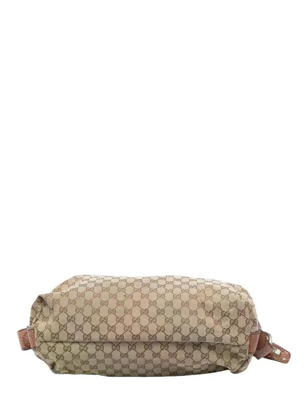 Gucci Gg Canvas Bamboo Bar Tote Bag - Neutrals