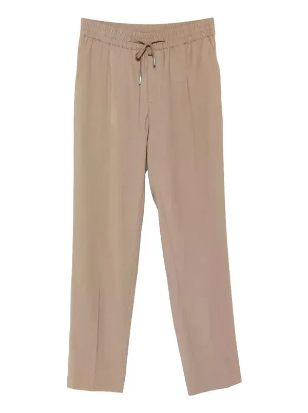 Sandro Elasticated Waistband Trousers - Neutrals