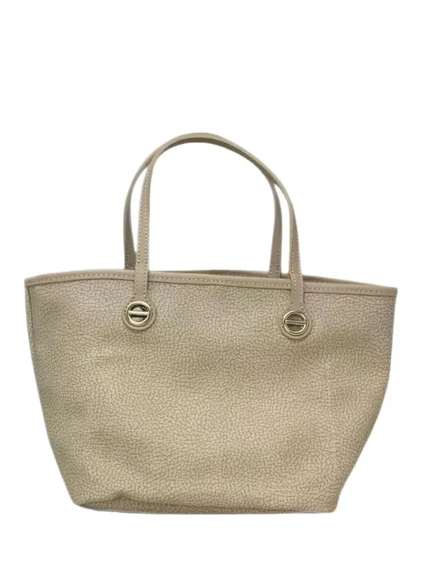 Borbonese Small Flight Tote Bag - Neutrals
