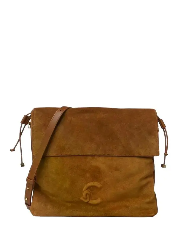 COCCINELLE Suede Shoulder Bag - Brown
