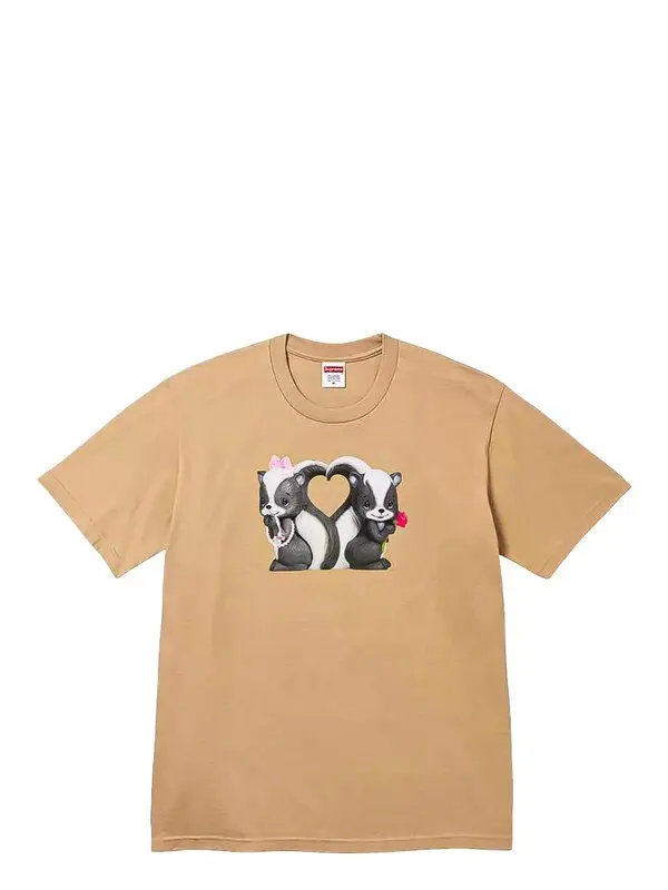 Supreme Skunk Graphic-print T-shirt - Neutrals