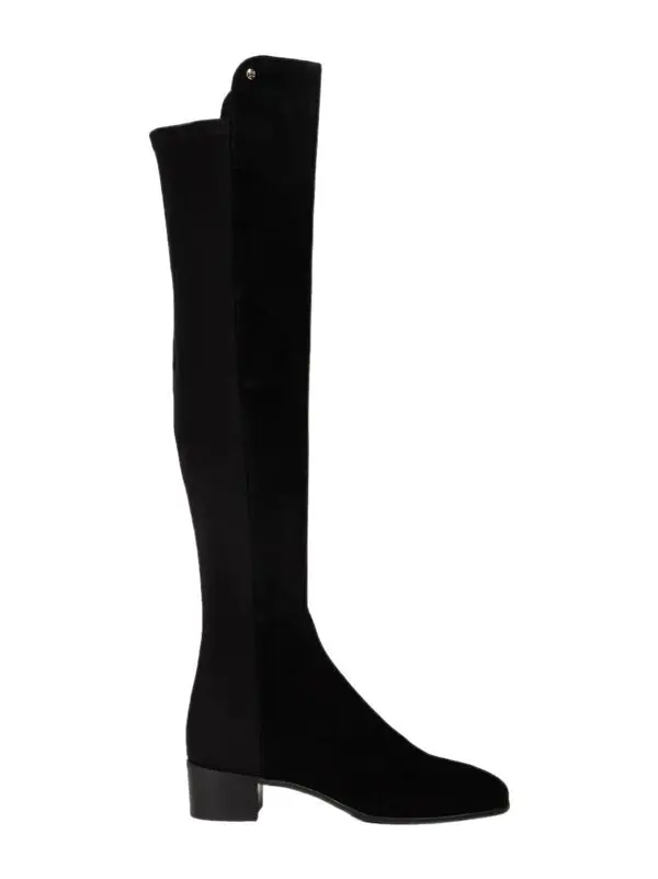 STUART WEITZMAN City Suede Over-the-knee Boots - Black