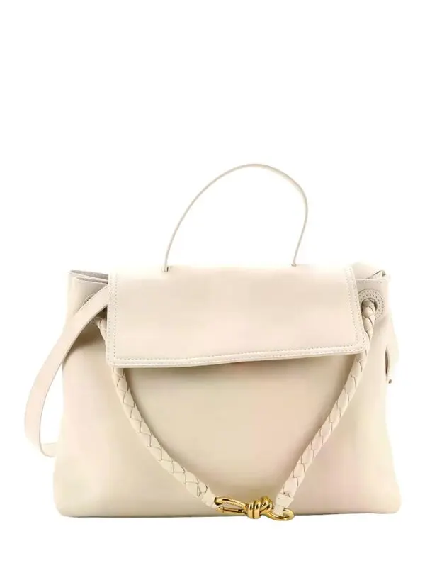 Bottega Veneta Medium Satchel Bag - White