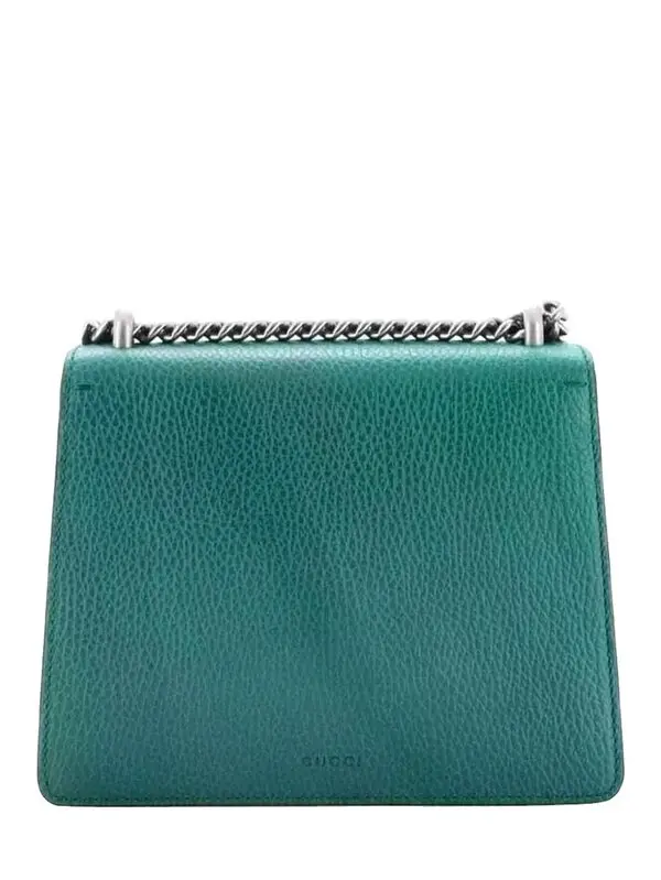 Gucci Dionysus Leather Mini Crossbody Bag - Green