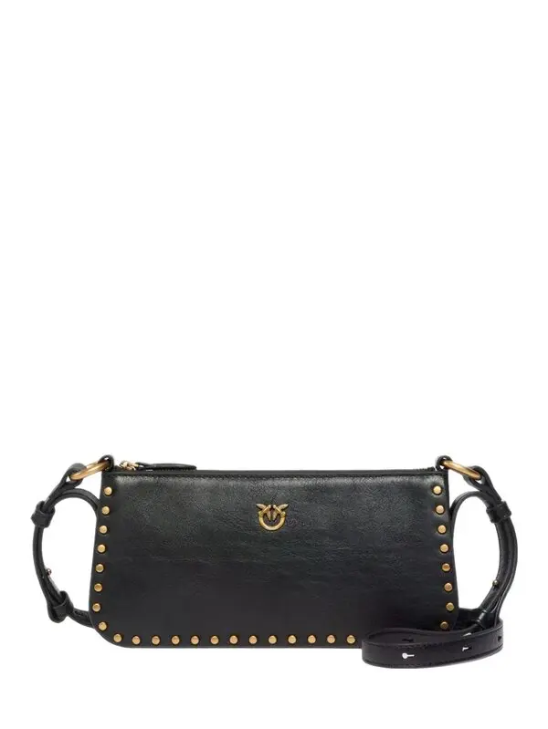 Pinko Stud-embellished Shoulder Bag - Black