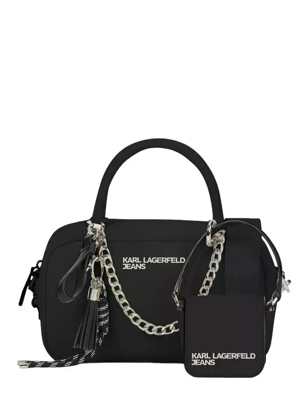 Karl Lagerfeld Top-handle Crossbody Bag - Black