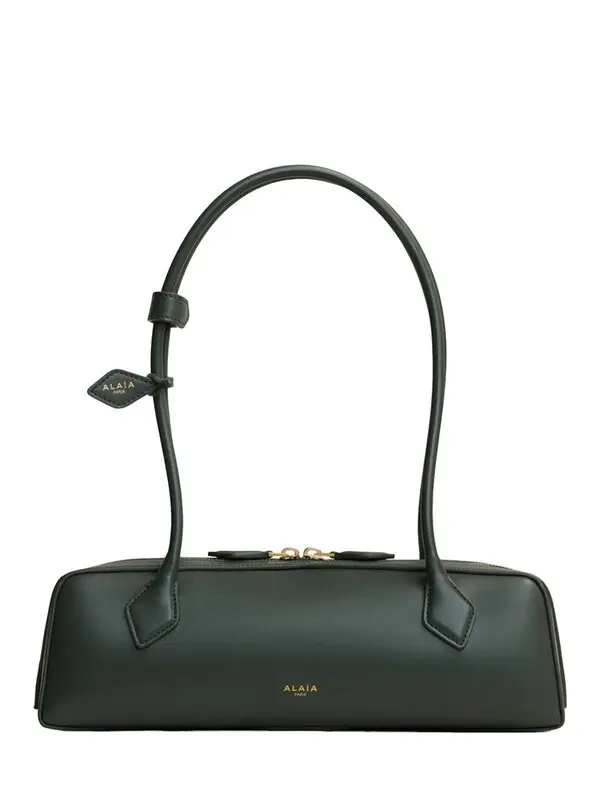 Alaïa Le Teckel Medium Leather Bag - Green