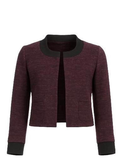 CONQUISTA Bolero Jacket - Purple