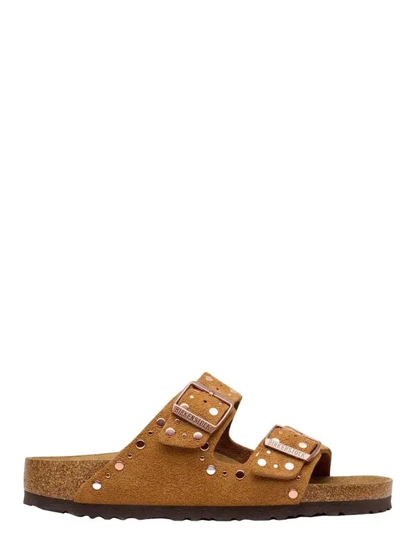 BIRKENSTOCK Embellished Two-strap Sandals - Mink
