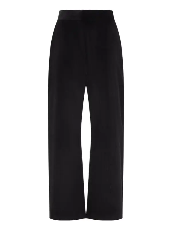 Studio Nicholson Relaxed Curved-leg Cotton Pants - Brown