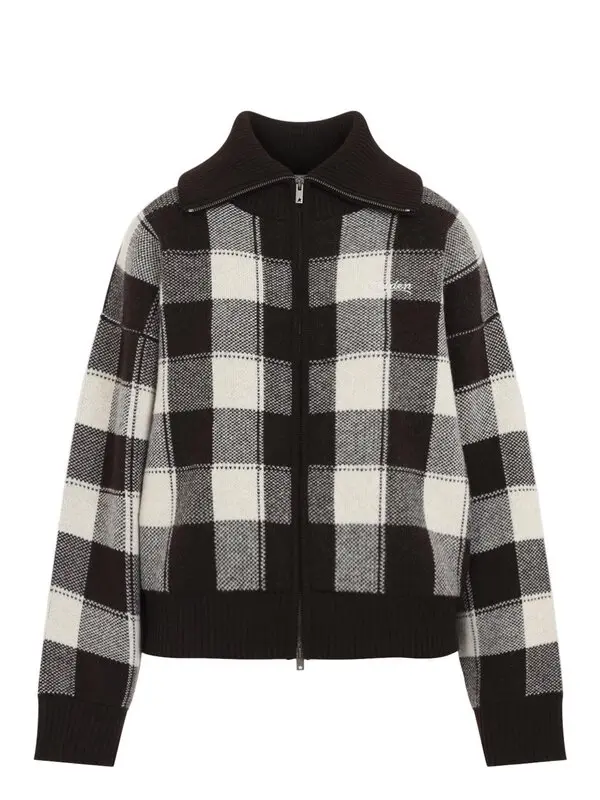 GOLDEN GOOSE Rachelle Wool Cardigan - Brown