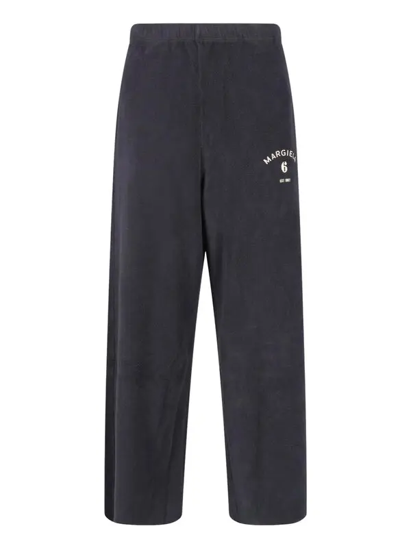 MAISON MARGIELA Cotton Trousers With Contrast Pocket Lining - Grey