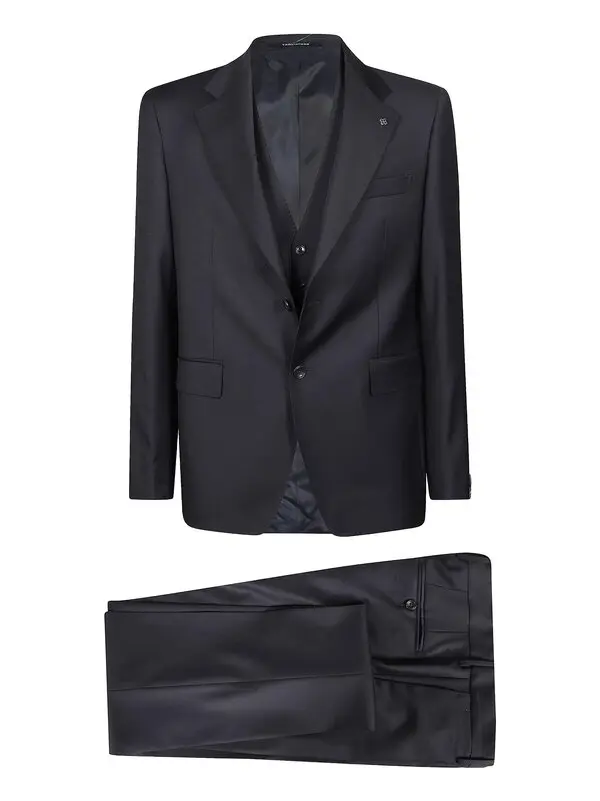 Tagliatore Tailored Two-piece Suit - Navy