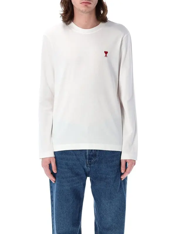 AMI Paris Elegant Casual T-shirt - Bianco