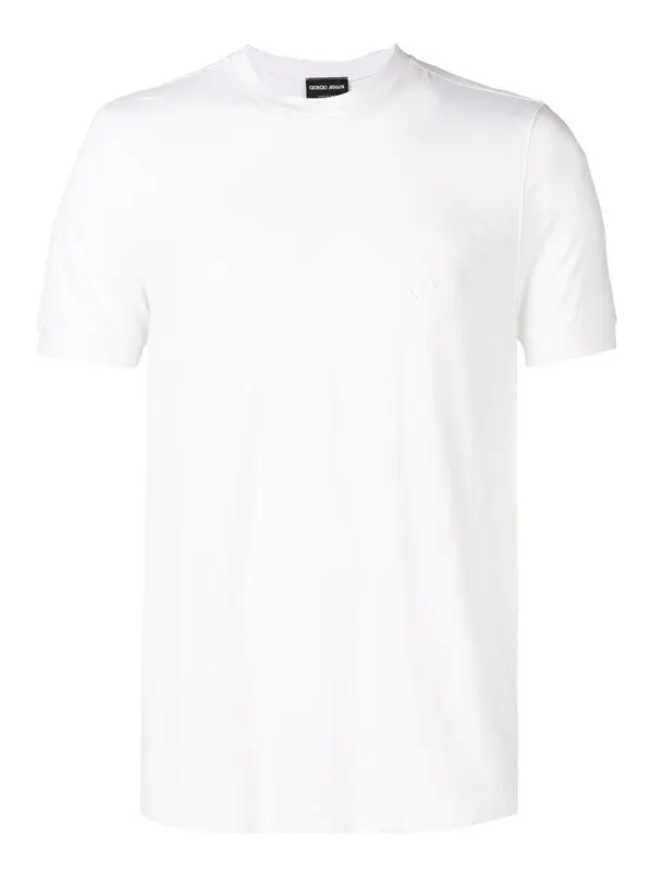 Giorgio Armani Elegant Lightweight T-shirt For - White