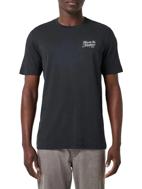 Travis Mathew Best Trip Ever Graphic T-shirt - Black