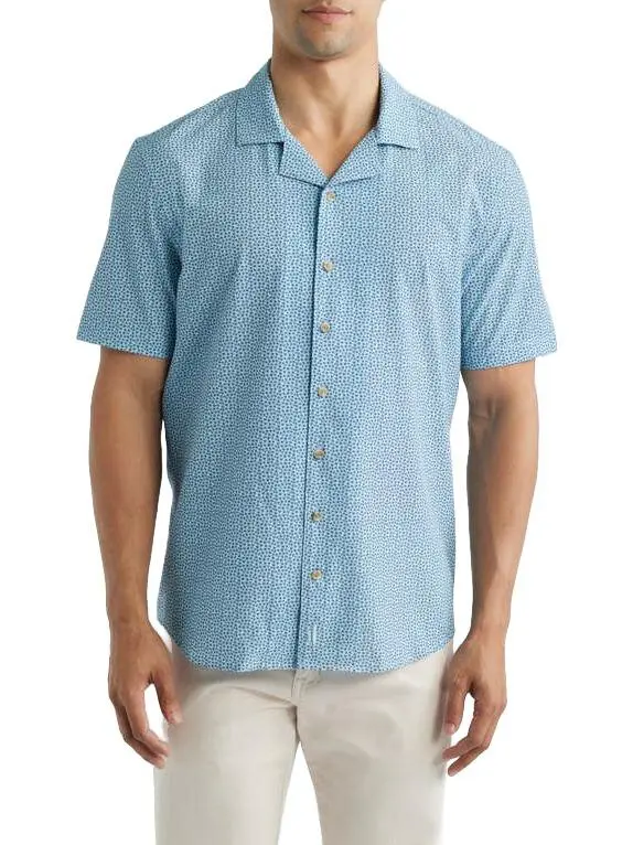 Johnnie-o Daher Performance Camp Shirt - Maliblu