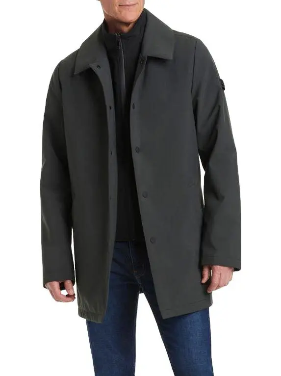 Vince Camuto Longline Jacket With Zip Bib - Dark Marsh