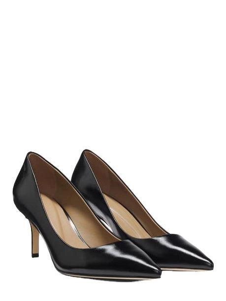 BOSS Miah Leather Pointed Toe Pumps - Black