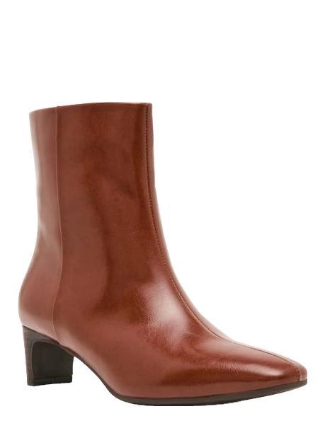 Blondo Serra Waterproof Ankle Bootie - Cognac Smooth