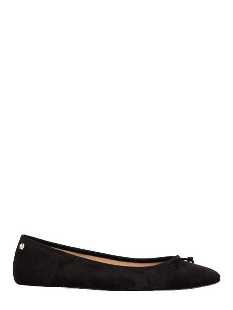 BOSS Diana Suede Ballet Flats - Black