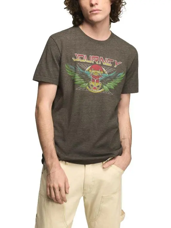 Lucky Brand Journey Tapes Graphic T-shirt - Beluga