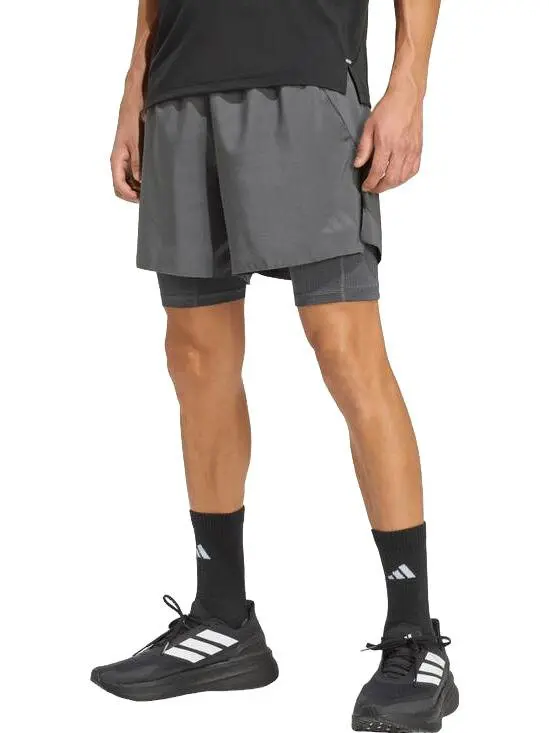 Adidas Adi365 2-in-1 Performance Shorts - Grey