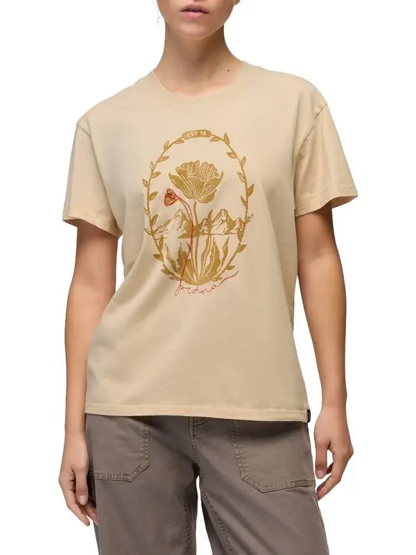 Prana Everyday Mountain Graphic T-shirt - Stone