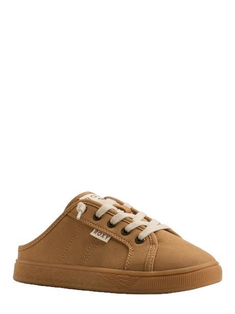 Roxy Sunny Stroll Lace-up Mule Sneaker - Tan