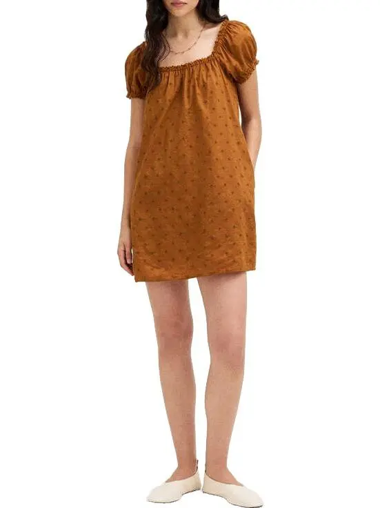 Madewell Chateau Minidress - Acorn