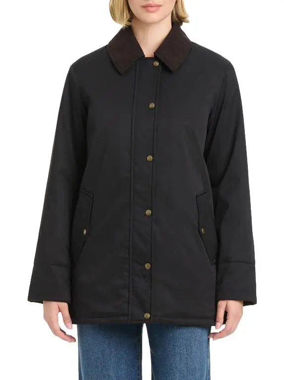 Vince Camuto Water Resistant Barn Jacket - Black