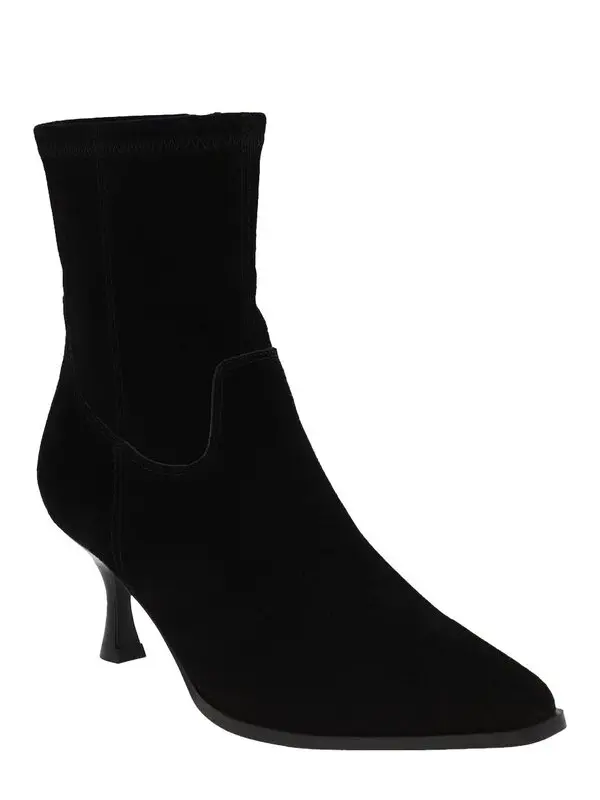 Mia Alletta Pointed Toe Bootie - Black