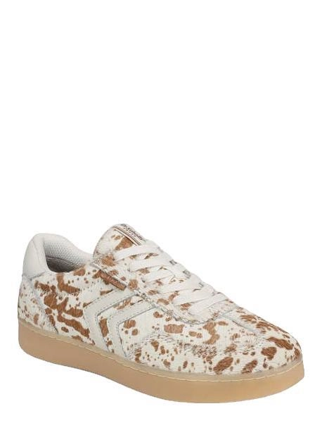 Dr. Scholl'S Genuine Calf Hair Sneakers - Tan