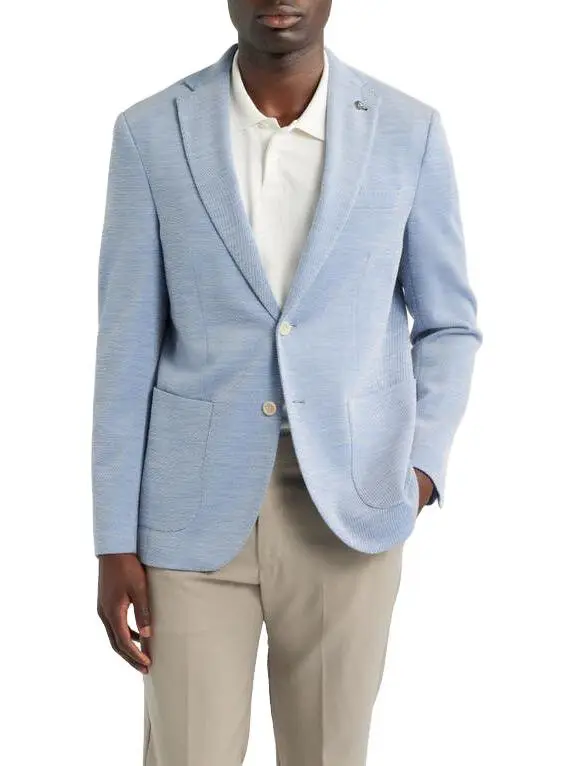 JACK VICTOR Hartford Wool Blend Sport Coat - Light Blue