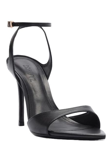 Schutz Zosia Ankle Strap Sandal - Black
