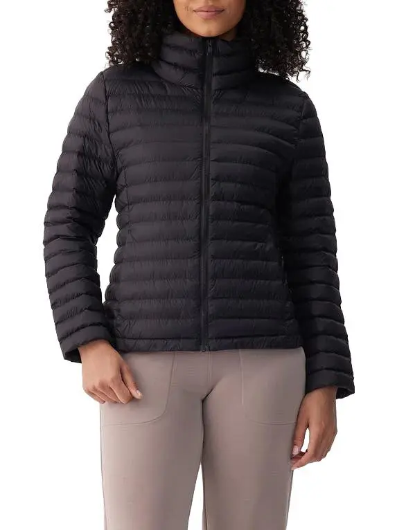 LOLE Emilie Quilted Puffer Jacket - Black