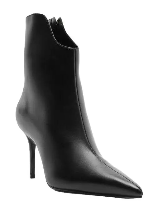 Schutz Ophelia Pointed Toe Bootie - Black