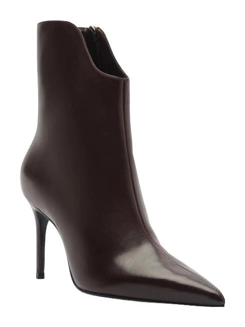 Schutz Ophelia Pointed Toe Bootie - Maplewood