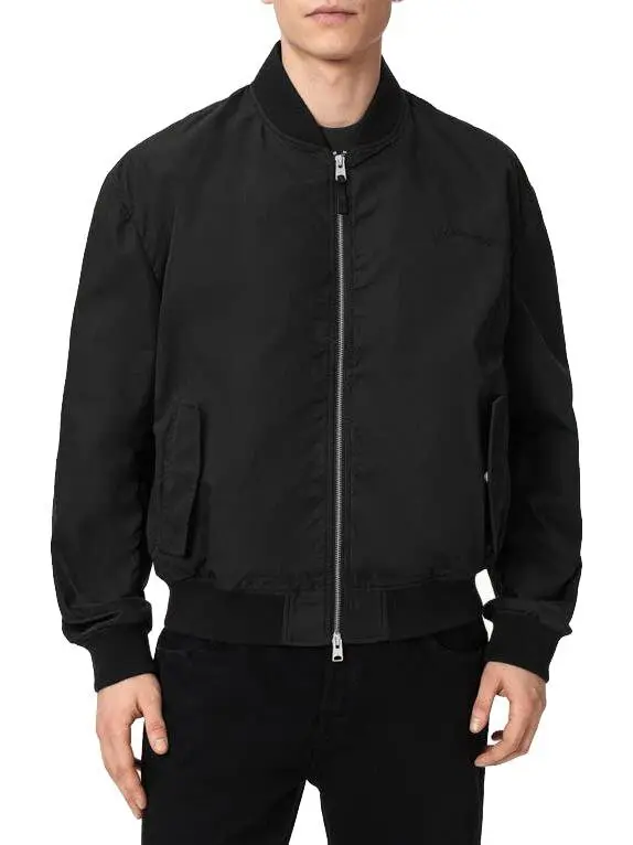 ALLSAINTS Sanders Bomber Jacket - Black