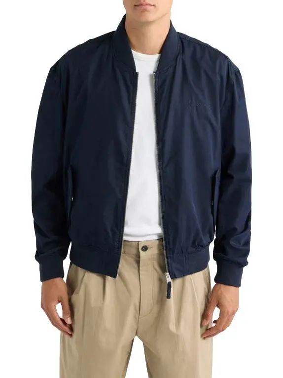 ALLSAINTS Sanders Bomber Jacket - Midnight Blue