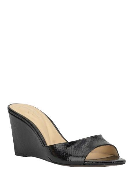 Jessica Simpson Bolir Wedge Slide Sandal - Black