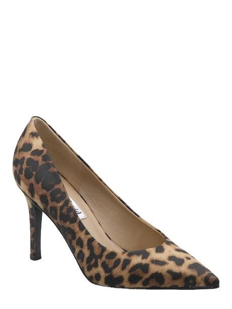 CHARLES DAVID Geno Pointed Toe Stiletto Pumps - Tan/black